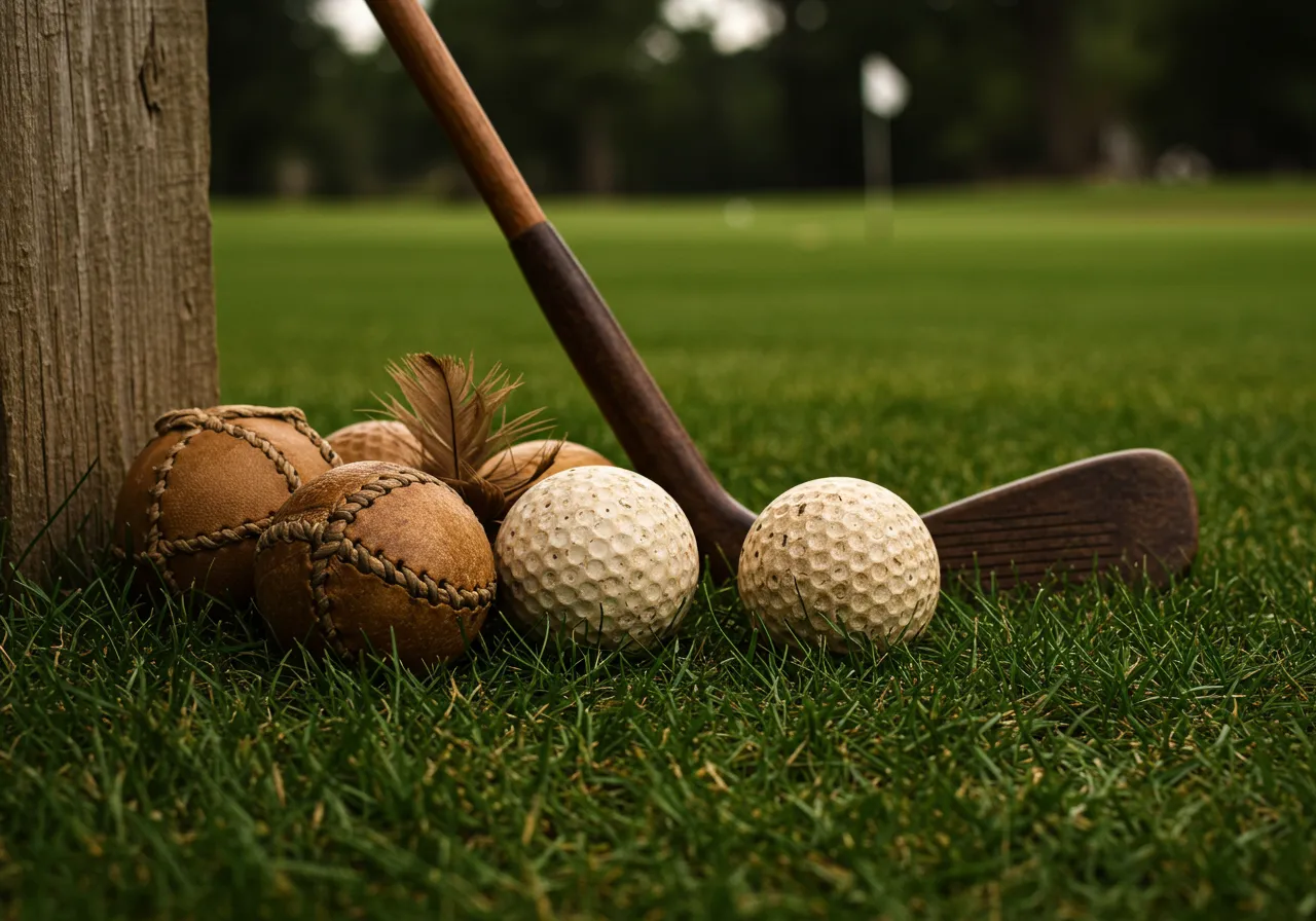 What Were The First Golf Balls Made Of